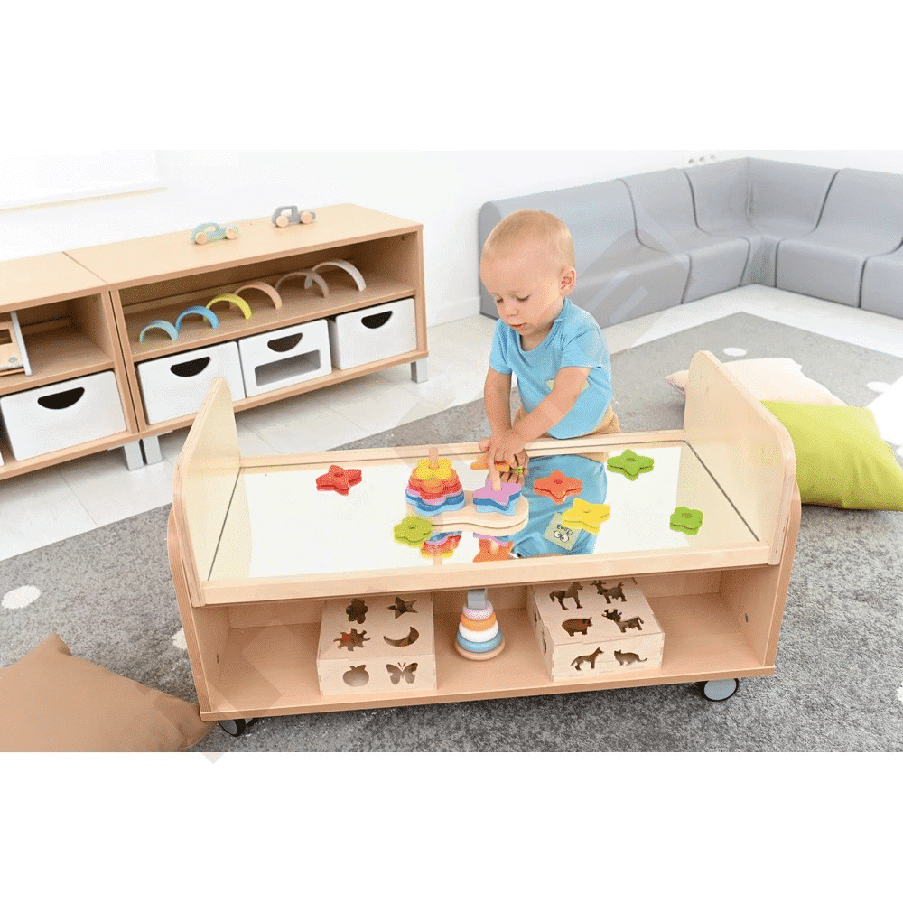 Flexi Mobiler Spiegeltisch, niedrig (Flexi 125) | insGraf | Kigata